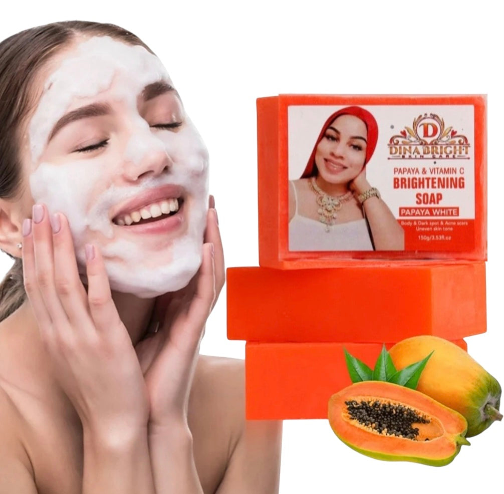 PAPAYA BRIGHTENING SOAP.